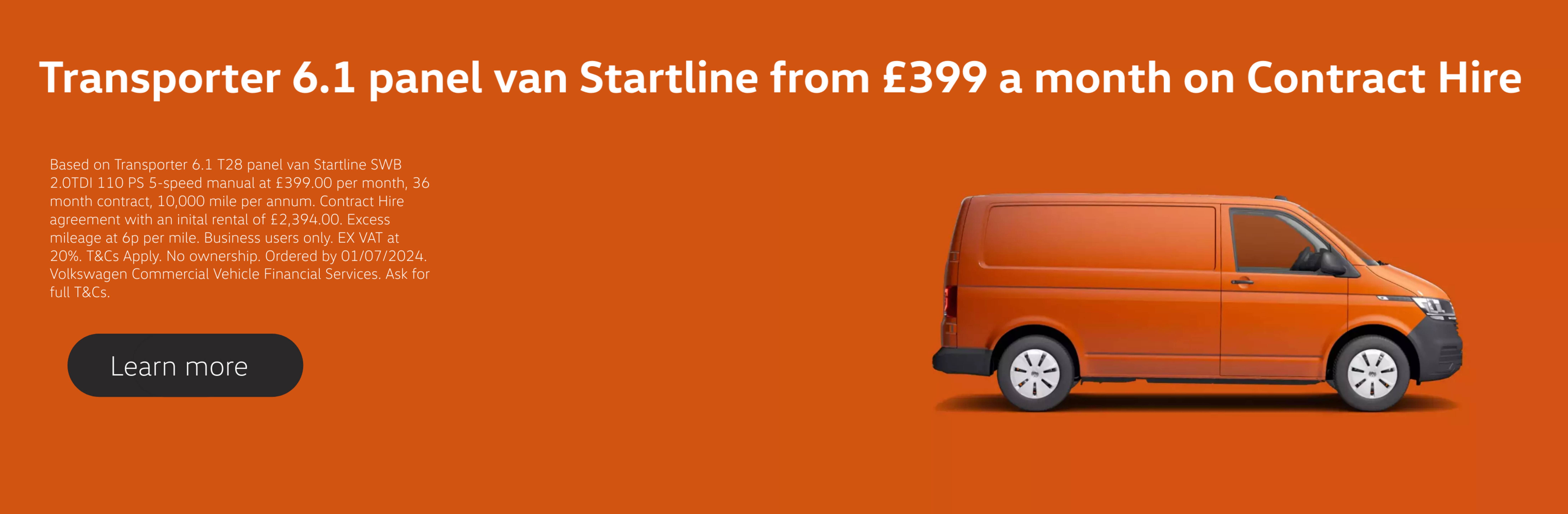 Volkswagen Transporter Offer